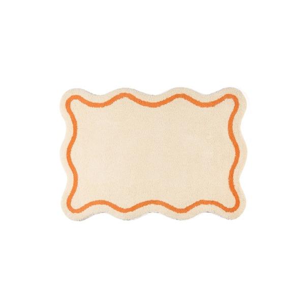 ZOZO問い合わせ番号:81225339ショップ:Francfranc，フランフランブランド:Francfranc，フランフラン商品名:ウェーブライン ラグ S 1400×1000 アイボリー 床暖房対応 ホットカーペット対応カテゴリ:イン...