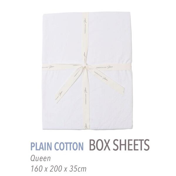 『タイムセール実施中』ZOZO問い合わせ番号:81227622ショップ:TOMORROWLAND，トゥモローランドブランド:TOMORROWLAND HOME，トゥモローランドホーム商品名:プレーンコットン ボックスシーツ（クイーン）カテゴ...