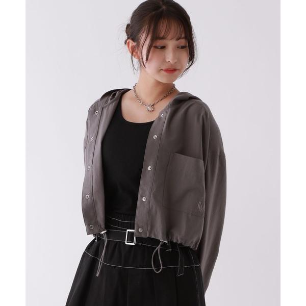 『セール実施中』ZOZO問い合わせ番号:81320405ショップ:repipi armario，レピピアルマリオブランド:repipi armario，レピピ アルマリオ商品名:スパンボイルショートパーカーカテゴリ:トップス>パーカー...