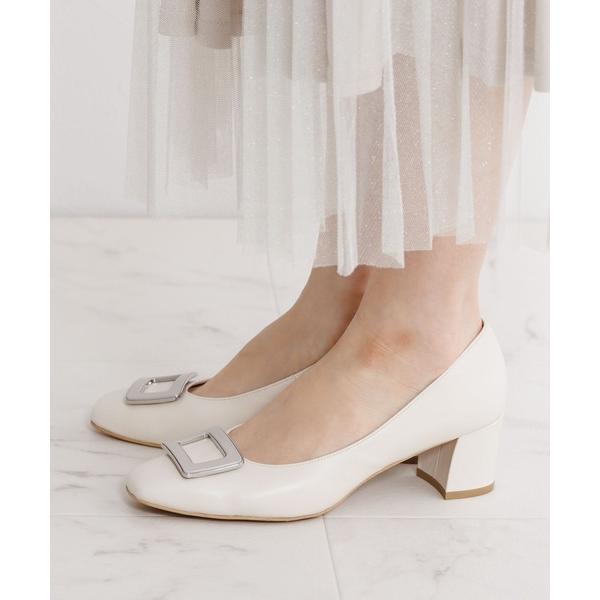 『タイムセール実施中』ZOZO問い合わせ番号:81321599ショップ:HIMIKO，ヒミコブランド:卑弥呼，ヒミコ，HIMIKO，ヒミコ商品名:【Made in Japan】スクエアバックルチャンキーヒールパンプス/ 643103カテゴリ...