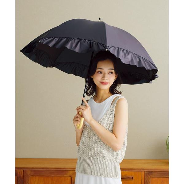 ZOZO問い合わせ番号:81353087ショップ:Wpc./KiU，ダブリュピーシーキウブランド:Wpc.，ダブリュピーシー商品名:遮光ドームパラソル フリルカテゴリ:ファッション雑貨>長傘ブランド品番:81-13217-101素材:...