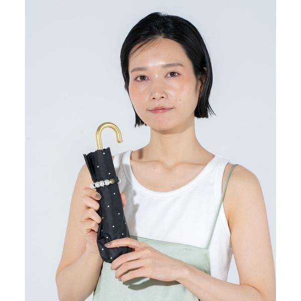 『セール実施中』ZOZO問い合わせ番号:81353121ショップ:Wpc./KiU，ダブリュピーシーキウブランド:Wpc.，ダブリュピーシー商品名:★【公式限定アイテム】遮光ドットパールベルト ミニ 日傘 折りたたみ Wpc.カテゴリ:ファ...