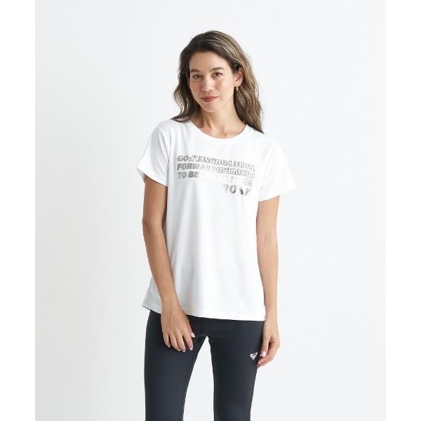 『セール実施中』ZOZO問い合わせ番号:81353976ショップ:ROXY/QUIKSILVER，ロキシー/クイックシルバーブランド:ROXY，ロキシー商品名:BE YOURSELF/ロキシー速乾UVカット付きボックスシルエットフィットネス...