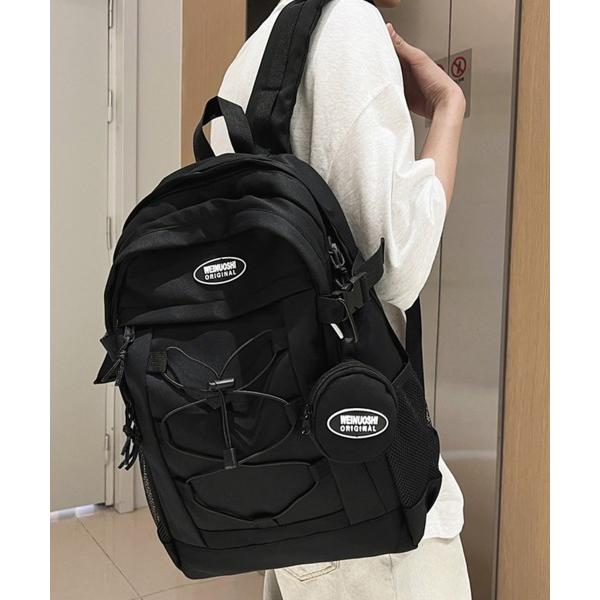 『タイムセール実施中』ZOZO問い合わせ番号:81386556ショップ:Ada.，エイダブランド:Miniministore，ミニミニストア商品名:大容量 リュックサック男女兼用デイパックカテゴリ:バッグ>バックパック/リュックブラン...