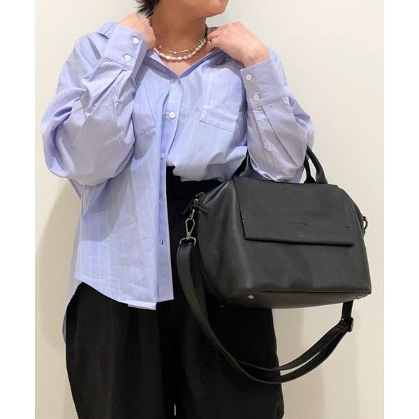 ZOZO問い合わせ番号:81388585ショップ:ear PAPILLONNER，イア パピヨネブランド:ear PAPILLONNER，イアパピヨネ商品名:《牛革》レザーフラップ2WAYバッグSサイズカテゴリ:バッグ>トートバッグブ...