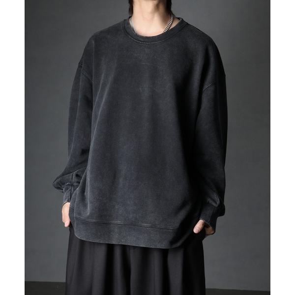 ZOZO問い合わせ番号:81390544ショップ:Art re A，アトリエブランド:welise，ウェライズ商品名:【welise/ウェライズ】ハイクオリティーコットン/ケミカルオーバーダイ クルーネックスウェットカテゴリ:トップス&gt...