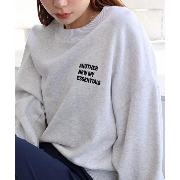 『タイムセール実施中』ZOZO問い合わせ番号:81392012ショップ:andme，アンドミーブランド:ANME，アンメ商品名:【新色・新サイズ追加】ロゴ刺繍ANME裏毛スウェットトップスカテゴリ:トップス>スウェットブランド品番:2...