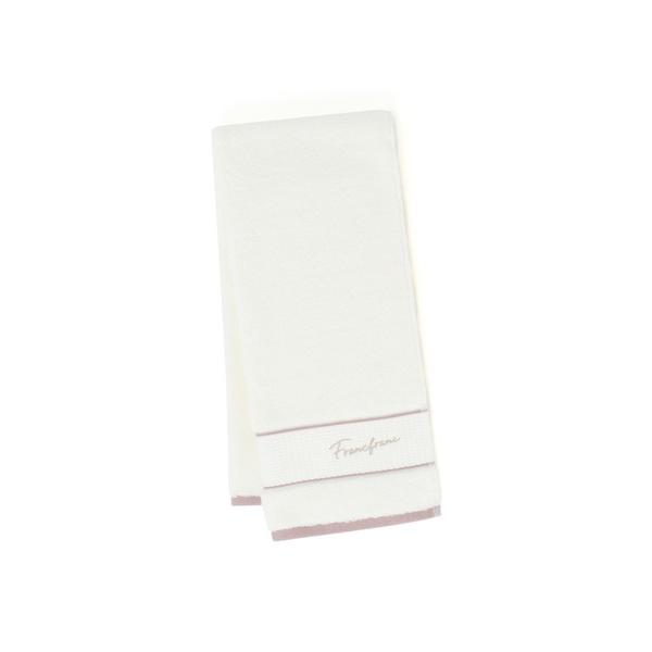 ZOZO問い合わせ番号:81486384ショップ:Francfranc，フランフランブランド:Francfranc，フランフラン商品名:抗菌防臭 ベーシックロゴ フェイスタオル ホワイトカテゴリ:インテリア>タオルブランド品番:110...