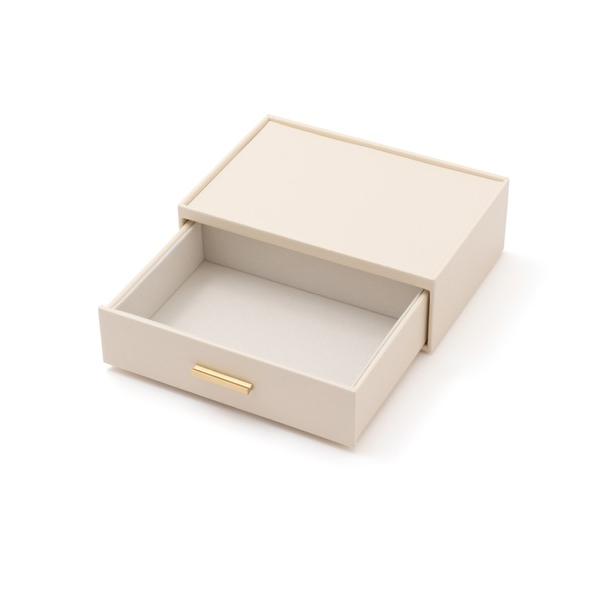 ZOZO問い合わせ番号:81486429ショップ:Francfranc，フランフランブランド:Francfranc，フランフラン商品名:スタッキング ジュエリーボックス オープンマルチ L ホワイトカテゴリ:インテリア>収納グッズブラ...