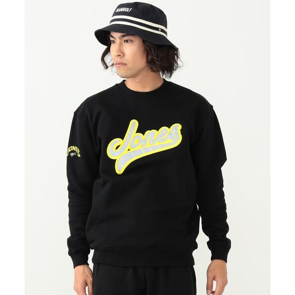 『セール実施中』ZOZO問い合わせ番号:81488441ショップ:BEAMS GOLF，ビームスゴルフブランド:BEAMS GOLF，ビームスゴルフ商品名:JONES × BEAMS GOLF / 別注 ロゴ刺繍 クルースウェットシャツカテ...