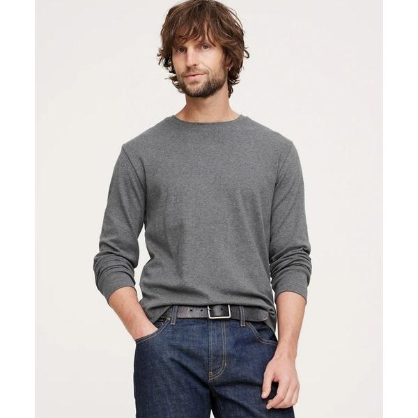 ZOZO問い合わせ番号:81489633ショップ:BANANA REPUBLIC，バナナ・リパブリックブランド:BANANA REPUBLIC，バナナリパブリック商品名:Luxury-Touch ロングスリーブ Tシャツカテゴリ:トップス&...