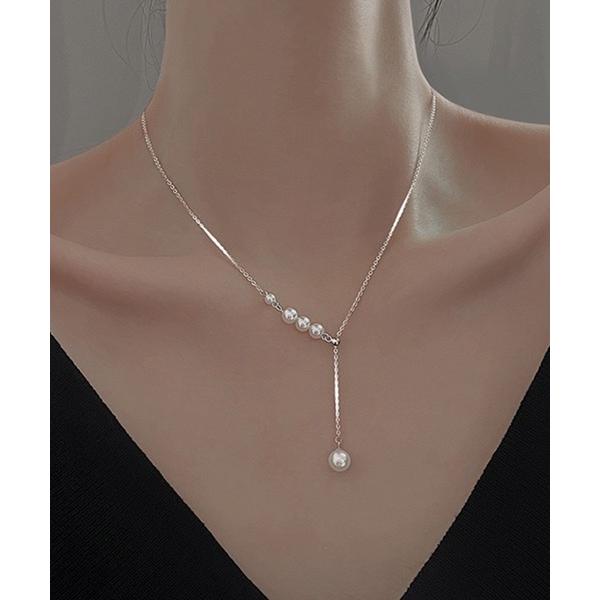 『セール実施中』ZOZO問い合わせ番号:81489785ショップ:perky room，パーキールームブランド:DiamondHearts，ダイヤモンドハーツ，perky room，パーキールーム商品名:Y字パールネックレスカテゴリ:アクセ...