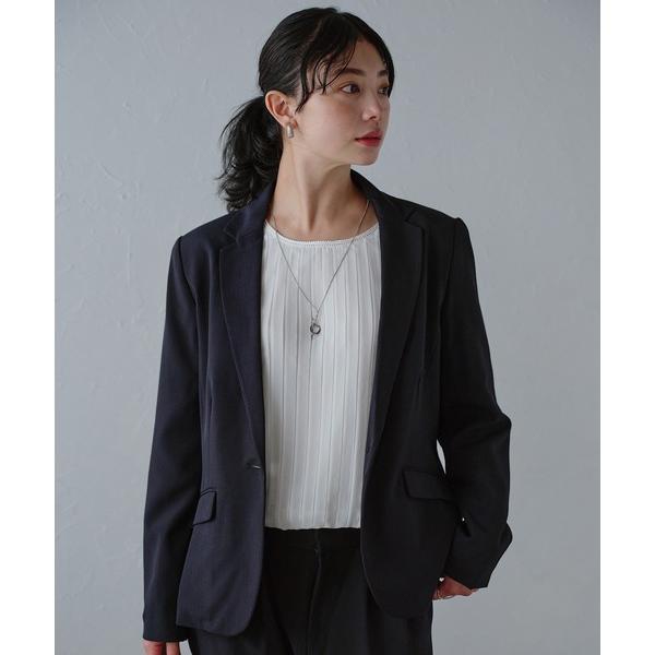 『タイムセール実施中』ZOZO問い合わせ番号:81526088ショップ:Bonjour Sagan，ボンジュールサガンブランド:RIRIYANO，リリヤーノ商品名:《洗える》2点パンツスーツセット（テーラードジャケット+テーパードパンツ）カ...