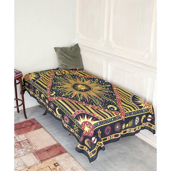 ZOZO問い合わせ番号:81526324ショップ:チャイハネ，チャイハネブランド:チャイハネ，チャイハネ商品名:【チャイハネ】サンガループ付きマルチクロスカテゴリ:インテリア>寝具ブランド品番:IASP4101素材:綿100%原産国:...