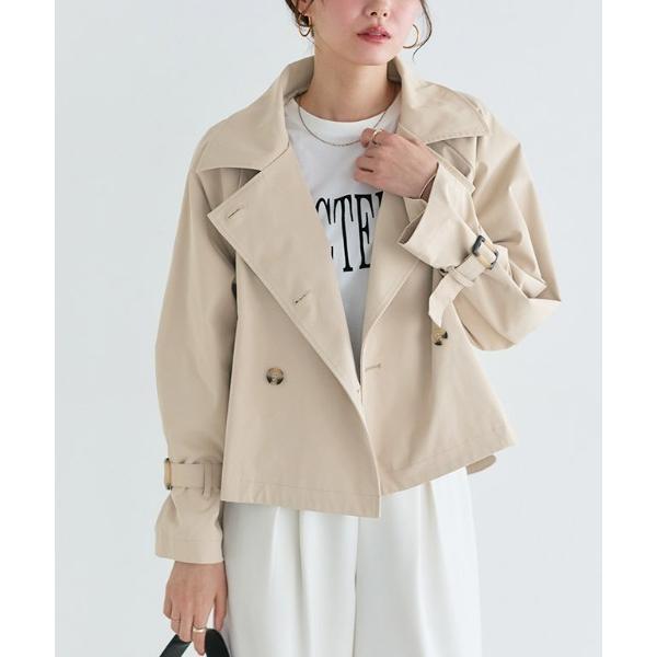 『タイムセール実施中』ZOZO問い合わせ番号:81559709ショップ:Pierrot，ピエロブランド:Pierrot，ピエロ商品名:キャンディースリーブショートトレンチコートカテゴリ:ジャケット/アウター>トレンチコートブランド品番...