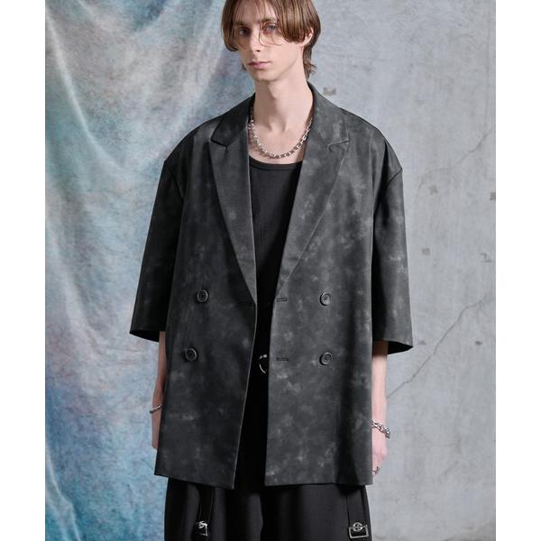 ZOZO問い合わせ番号:81560537ショップ:EMMA CLOTHES，エマ クローズブランド:SERACE，セラス商品名:【SERACE】Loose silhouette short sleeve double tailored ja...