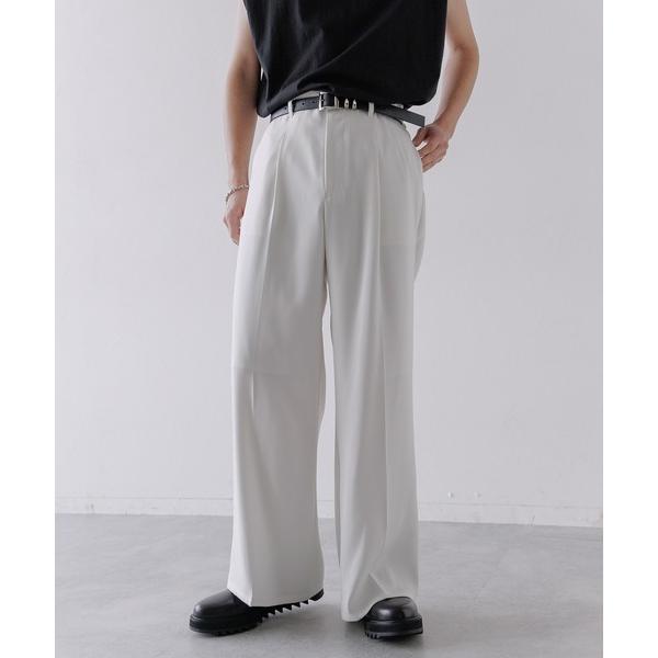 ZOZO問い合わせ番号:81588811ショップ:HARE，ハレブランド:HARE，ハレ商品名:【SET UP対応 イージーケア】TOROMIワイドパンツ(HARE)カテゴリ:パンツ>スラックスブランド品番:102828素材:ポリエス...
