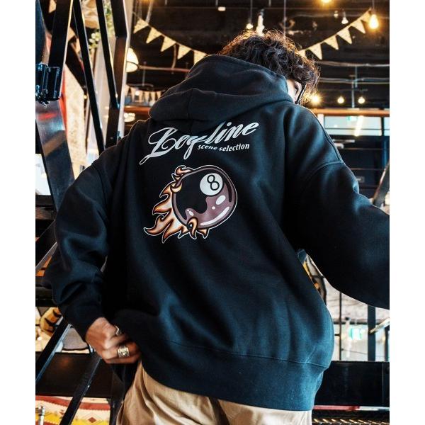 ZOZO問い合わせ番号:81593234ショップ:VIBGYOR，ヴィブジョーブランド:Leyline，レイライン，VIBGYOR，ヴィブジョー商品名:【Leyline】8ball logo parkaカテゴリ:トップス>パーカーブラ...