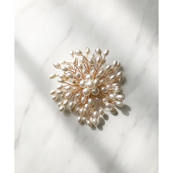 『タイムセール実施中』ZOZO問い合わせ番号:81593989ショップ:INA STUDIOS ZOO，イーナストゥディオスズーブランド:TIMELESS&amp;THREE，タイムレスアンドスリー商品名:ラウンドパールモチーフブランチブロ...