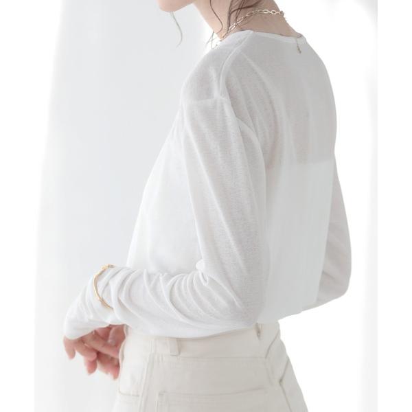 ZOZO問い合わせ番号:81595237ショップ:Fit more，フィットモアブランド:SUNFLOWER EIGHT，サンフラワーエイト商品名:夏にも大活躍！【冷房・ 紫外線・日焼け対策】長袖シアートップスカテゴリ:トップス>Tシ...