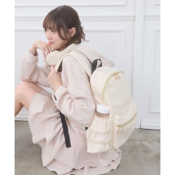 『タイムセール実施中』ZOZO問い合わせ番号:81626028ショップ:MAJESTIC LEGON，マジェスティックレゴンブランド:MAJESTIC LEGON，マジェスティックレゴン商品名:サイドフリルリュックカテゴリ:バッグ>バ...