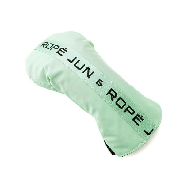 ZOZO問い合わせ番号:81626664ショップ:ROPE'，ロぺブランド:JUN&amp;ROPE'，ジュンアンドロペ商品名:【ユニセックス】ロゴテープドライバー用ヘッドカバーカテゴリ:アウトドア/スポーツ>ゴルフグッズブランド品番...