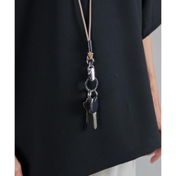 ZOZO問い合わせ番号:81657142ショップ:MR.OLIVE，ミスターオリーブブランド:WALK IN CLOSET，ウォークインクローゼット商品名:SENTI_CLIP LEATHER STRAPカテゴリ:アクセサリー>ネック...