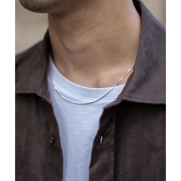 ZOZO問い合わせ番号:81657166ショップ:MR.OLIVE，ミスターオリーブブランド:WALK IN CLOSET，ウォークインクローゼット商品名:SENTI_VENETIAN CHAIN SVカテゴリ:アクセサリー>ネックレ...