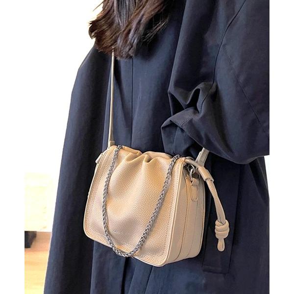 『タイムセール実施中』ZOZO問い合わせ番号:81657992ショップ:Amulet，アミュレットブランド:Amulet，アミュレット商品名:巾着型クロスボディバッグカテゴリ:バッグ>ショルダーバッグブランド品番:vl-6553素材:...