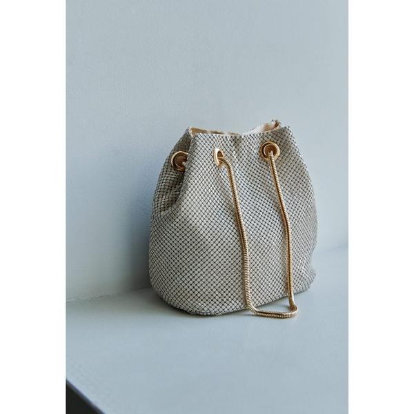 ZOZO問い合わせ番号:81660052ショップ:bflat，ビーフラットブランド:niana，ニアナ商品名:2wayメタルメッシュショルダーバッグ 巾着 パーティーバッグ フォーマル オケージョン 結婚式 二次会 お呼ばれカテゴリ:バッグ...