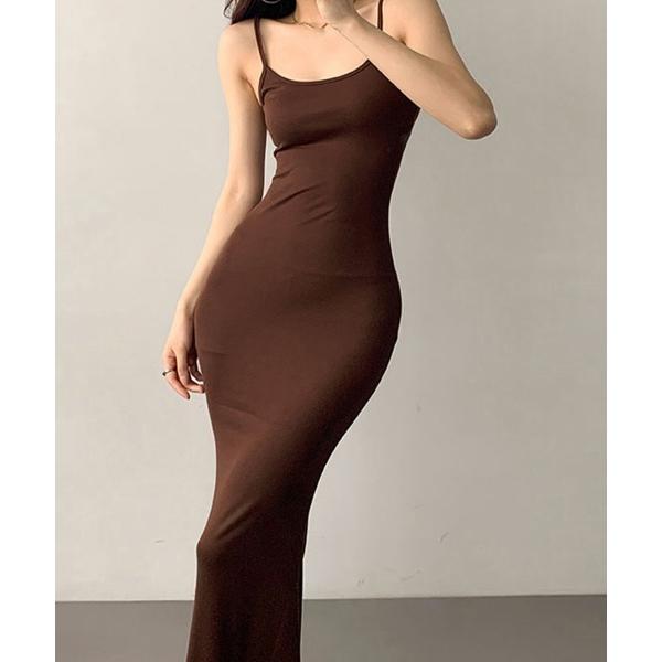 『タイムセール実施中』ZOZO問い合わせ番号:81693633ショップ:Ada.，エイダブランド:Miniministore，ミニミニストア商品名:キャミワンピースロング丈ボディコンワンピカテゴリ:ワンピース/ドレス>ワンピースブラン...