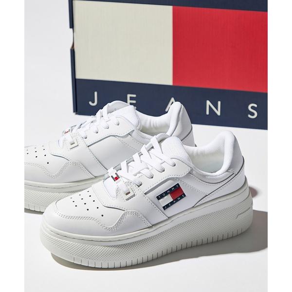 ZOZO問い合わせ番号:81694700ショップ:TOMMY HILFIGER，トミー ヒルフィガーブランド:TOMMY JEANS，トミー ジーンズ，TOMMY HILFIGER，トミーヒルフィガー商品名:レトロバスケットプラットフォーム...