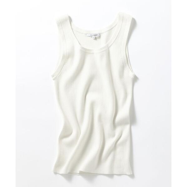 ZOZO問い合わせ番号:81726440ショップ:23区，ニジュウサンクブランド:23区，ニジュウサンク商品名:コットンリブ タンクトップカテゴリ:トップス>タンクトップブランド品番:KR23CM0365素材:オフ×ブラック/ブラウン...