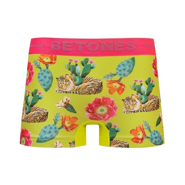 ※このアイテムは返品・交換対象外商品です。ZOZO問い合わせ番号:81728399ショップ:MAISON mou，メゾン ムーブランド:BETONES，ビトーンズ商品名:【BETONES/ビトーンズ】「CACTI TIGER」 アンダーウェ...