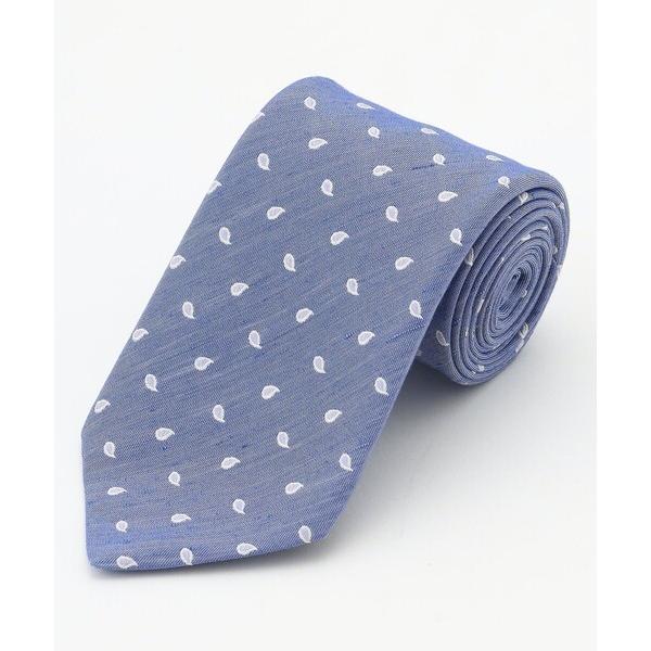 ZOZO問い合わせ番号:81760822ショップ:J.PRESS，ジェイプレスブランド:J.PRESS，ジェイプレス商品名:【SILK LINEN COLLECTION】ペイズリー柄 ネクタイカテゴリ:フォーマルスーツ/小物>ネクタイ...