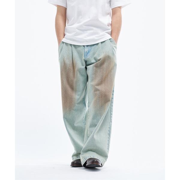 『セール実施中』ZOZO問い合わせ番号:81762197ショップ:INTER FACTORY，インターファクトリーブランド:THE BOLDMAN，ザ ボールドマン商品名:2tuck wide denim / ツータックワイドデニムカテゴリ...