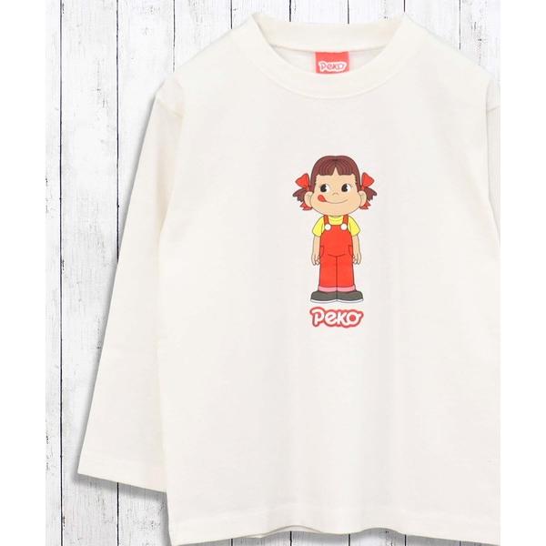 『タイムセール実施中』ZOZO問い合わせ番号:81762725ショップ:Auntie Rosa，アンティローザブランド:ZI-ON，ジーオン商品名:ペコちゃん プリント ロンTカテゴリ:トップス>Tシャツ/カットソーブランド品番:PK...