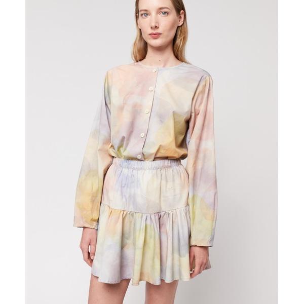 『セール実施中』ZOZO問い合わせ番号:81763006ショップ:A.en General Store，エイエン ジェネラル ストアブランド:BOBO CHOSES，ボボショーズ商品名:Skylight print ruffle short...