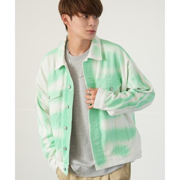 『セール実施中』ZOZO問い合わせ番号:81763735ショップ:improves，インプローブスブランド:improves，インプローブス商品名:スプレー加工 ジージャンカテゴリ:ジャケット/アウター>デニムジャケットブランド品番:...