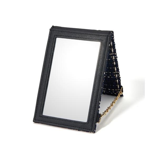 ※このアイテムは返品・交換対象外商品です。ZOZO問い合わせ番号:81764051ショップ:Francfranc，フランフランブランド:Francfranc，フランフラン商品名:ツイード 折り畳みミラー S ブラックカテゴリ:ビューティーグ...