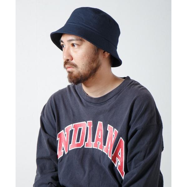 ZOZO問い合わせ番号:81765655ショップ:Ray's Store，レイズストアブランド:RACAL，ラカル商品名:Stitching Dobby Cloth Bucket Hat / 刺し子風ステッチワークドビー織バケットハットカテ...