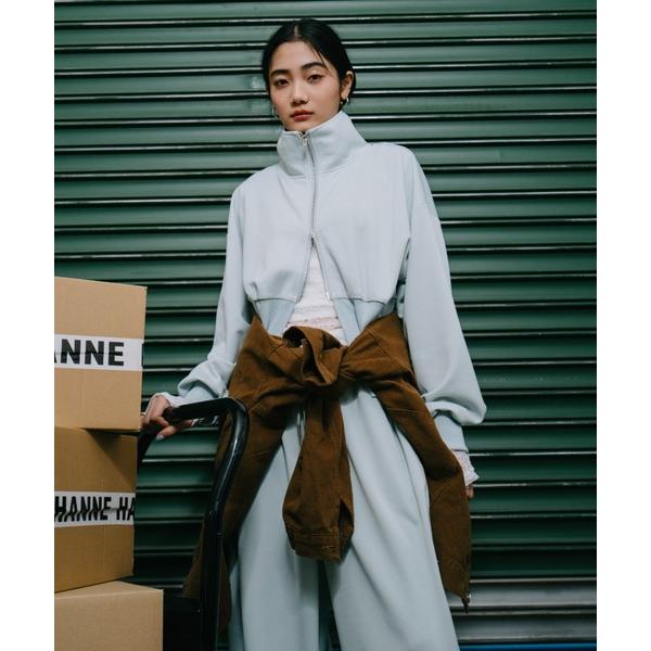 『セール実施中』ZOZO問い合わせ番号:81766087ショップ:YARD PLUS/AUNT MARIE'S，ヤードプリュス/アントマリーズブランド:HANNE，アン商品名:Wジップトラックジャケットカテゴリ:ジャケット/アウター>...