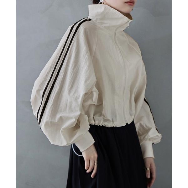 ZOZO問い合わせ番号:81766841ショップ:bflat，ビーフラットブランド:etoll.，エトル商品名:サイドラインナイロントラックジャケットカテゴリ:ジャケット/アウター>ナイロンジャケットブランド品番:et02900063...