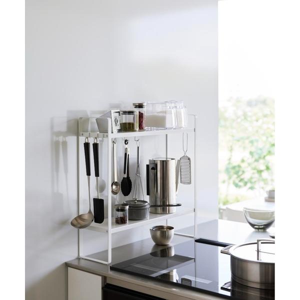 ZOZO問い合わせ番号:81767301ショップ:TIMELESS COMFORT，タイムレスコンフォートブランド:tower，タワー，TIMELESS COMFORT，タイムレスコンフォート商品名:tower(タワー)下が拭けるコンロ横ラ...