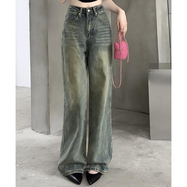 『セール実施中』ZOZO問い合わせ番号:81799102ショップ:PATRIOT TAXI，パトリオットタクシーブランド:shameless，シェイムレス商品名:ヴィンテージライクセミワイドデニムカテゴリ:パンツ>デニムパンツブランド...