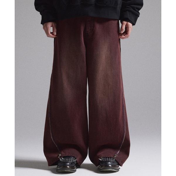 ZOZO問い合わせ番号:81861513ショップ:EMMA CLOTHES，エマ クローズブランド:GRANCY，グランシー商品名:【GRANCY】ZipDesign Buggy DenimPants / ジップデザイン バギーデニム パン...