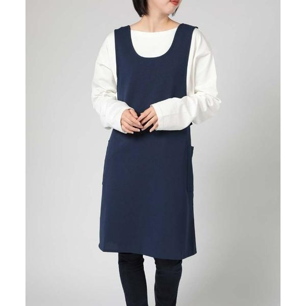 ZOZO問い合わせ番号:81896101ショップ:NAIGAI，ナイガイブランド:NAIGAI，ナイガイ商品名:HOUSE WEAR STUDIO ポリエステルトロ 無地 バッククロス 2WAYエプロン 70371912カテゴリ:食器/キッ...