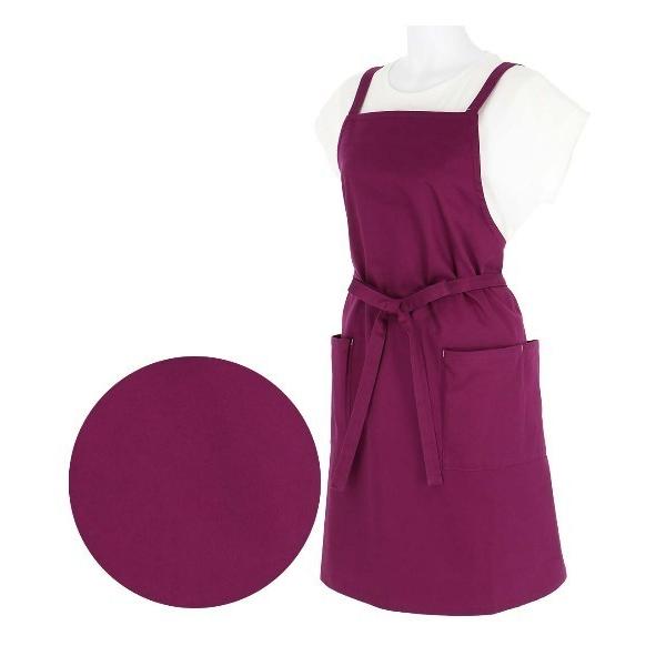 ZOZO問い合わせ番号:81896104ショップ:NAIGAI，ナイガイブランド:NAIGAI，ナイガイ商品名:HOUSE WEAR STUDIO 20ツイル 綿100％ 無地 前結び ロングエプロン 70372050カテゴリ:食器/キッチ...