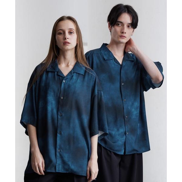 ZOZO問い合わせ番号:81896394ショップ:EMMA CLOTHES，エマ クローズブランド:CLEL，クレイル商品名:【CLEL】2Way Multi Pattern Drape Short Sleeve Shirt/2way 花柄...