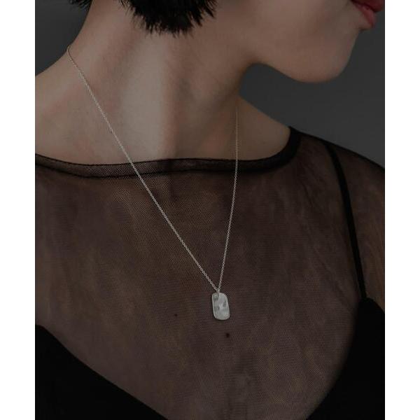 ZOZO問い合わせ番号:81896561ショップ:URBAN RESEARCH，アーバンリサーチブランド:SMELLY，スメリー商品名:SMELLY so’　rectangle plate necklaceカテゴリ:アクセサリー>ネッ...